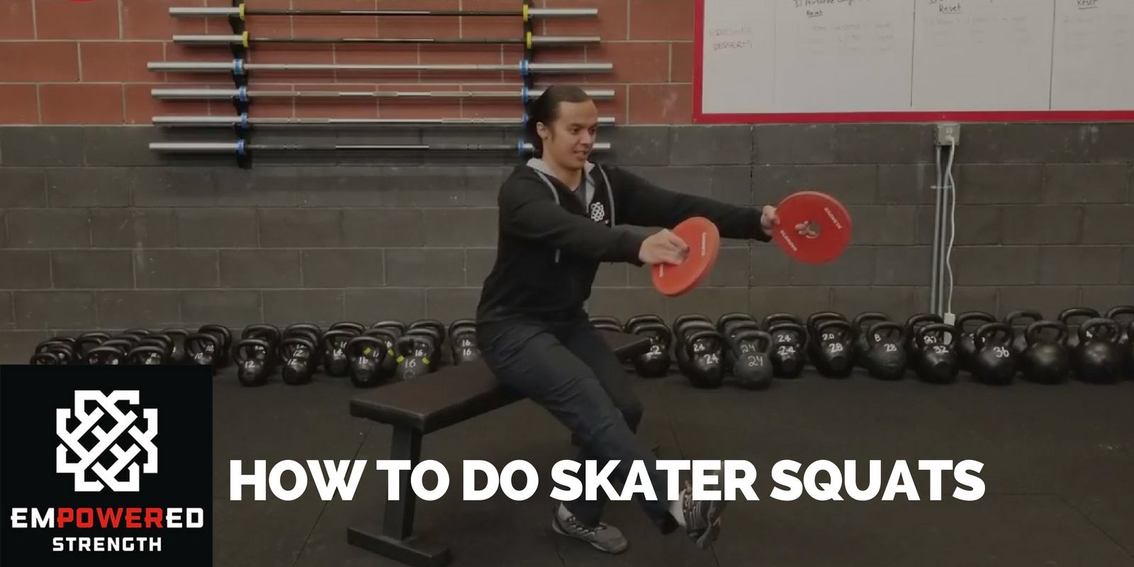 How to do Skater Squats | Empowered Strength